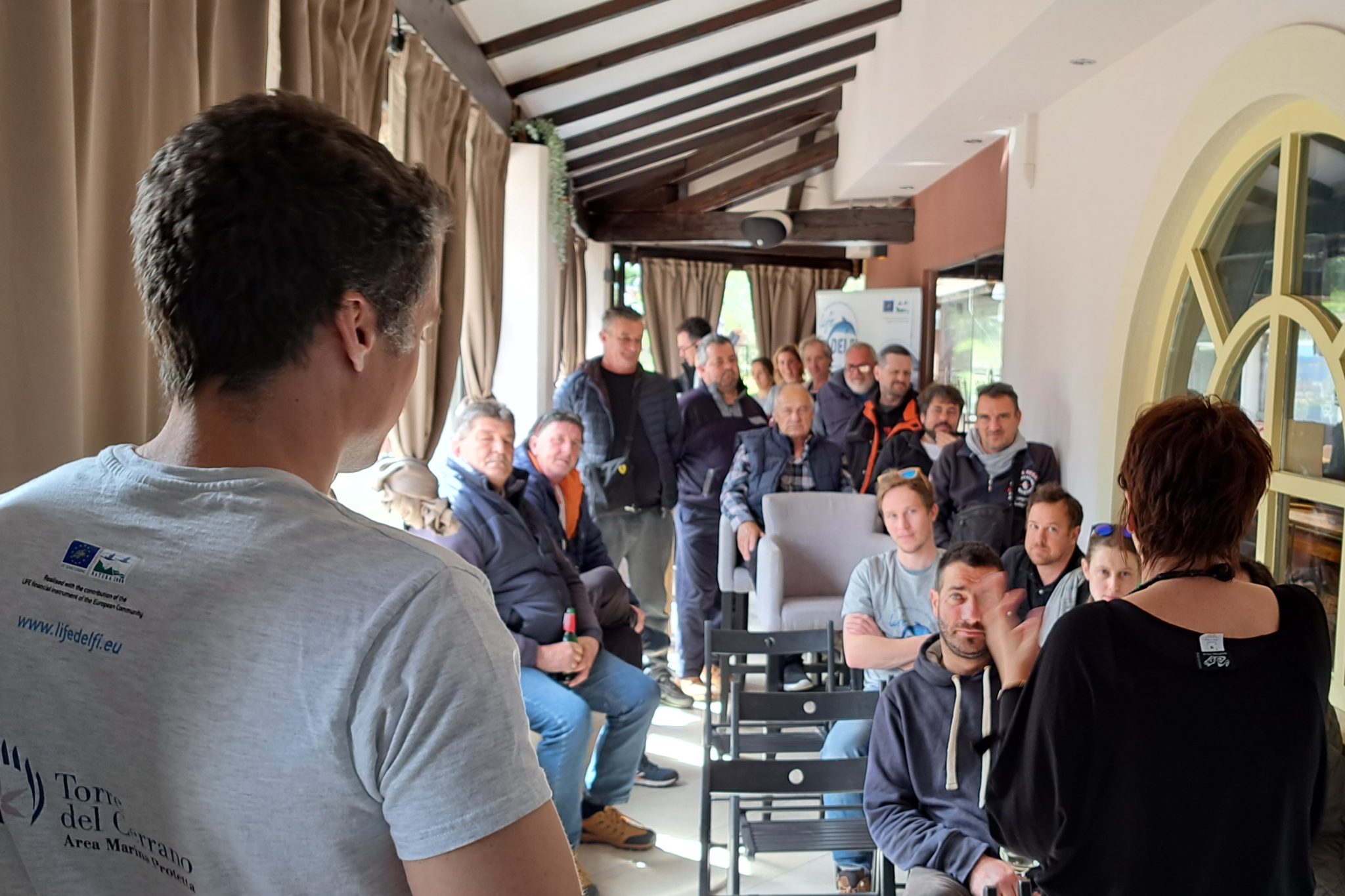 LIFE Delfi: Workshop for fishermen on dolphin watching as a ...